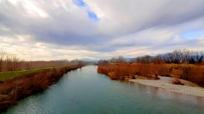 Parco fluviale del Serchio, a walking trail along the river in Lucca ...